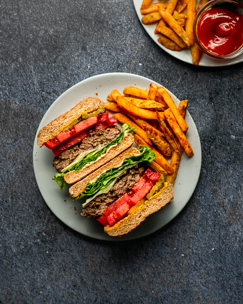 Eggless Flaxseed Burgers - Manitoba Flax Seed Milling Company (CAN)